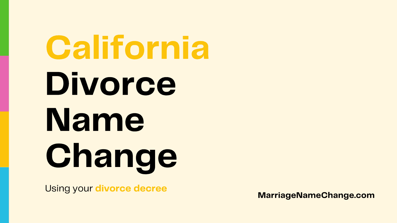 California Name Change: A Complete Guide - AliasFlip