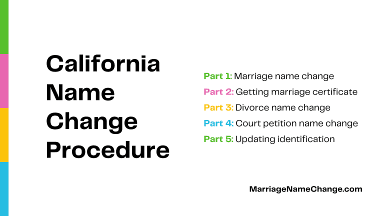 California Name Change: A Complete Guide - AliasFlip