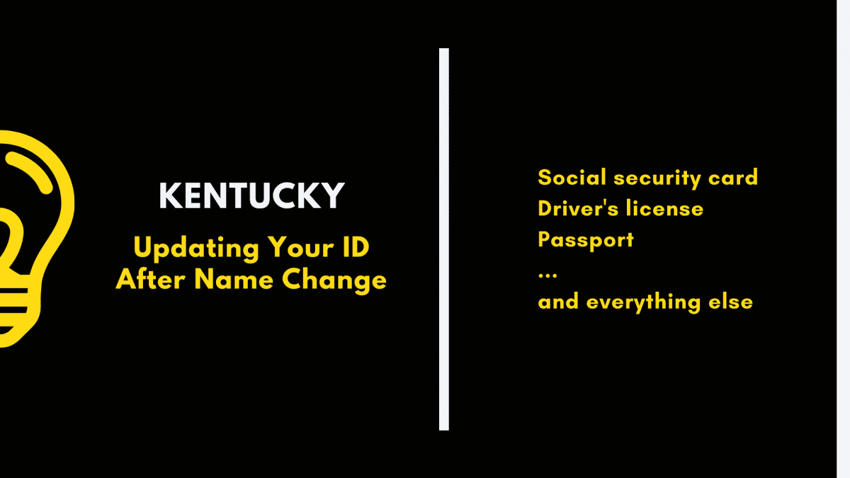 How to Legally Change Your Name in Kentucky - AliasFlip