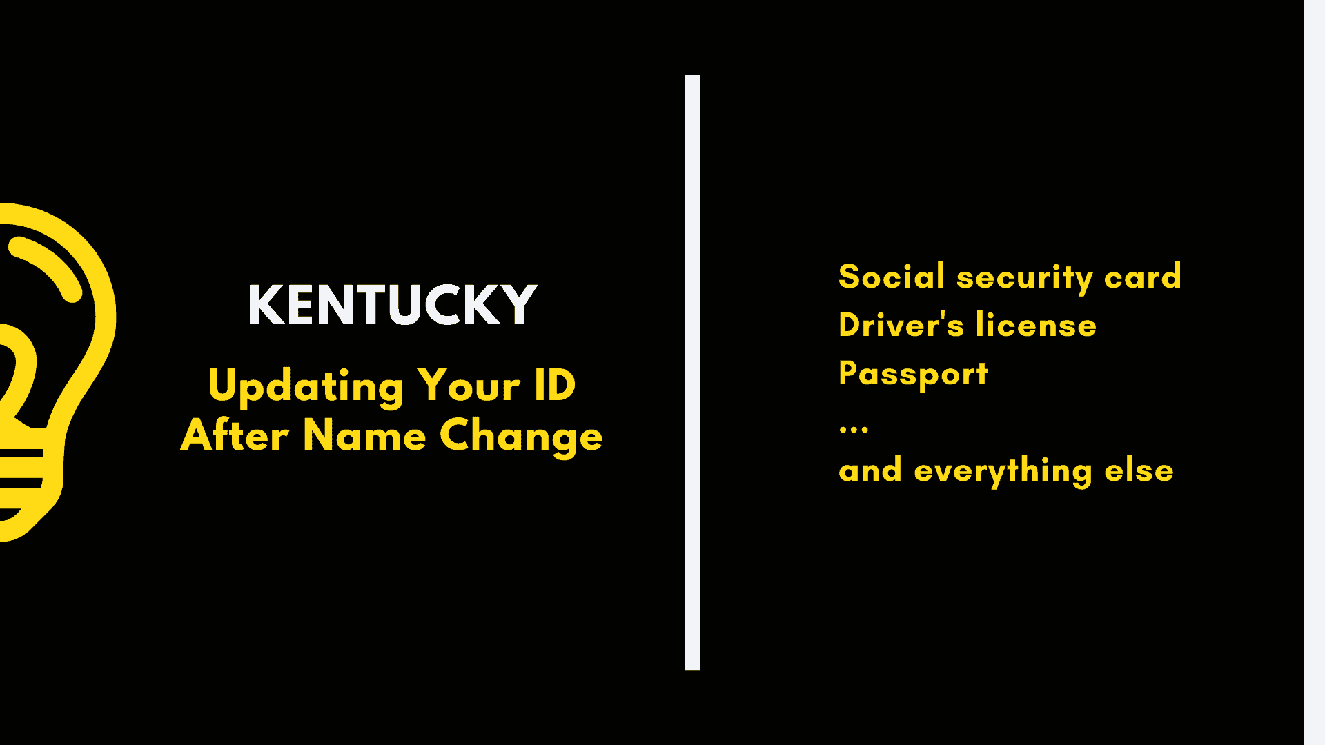 How to Legally Change Your Name in Kentucky - AliasFlip